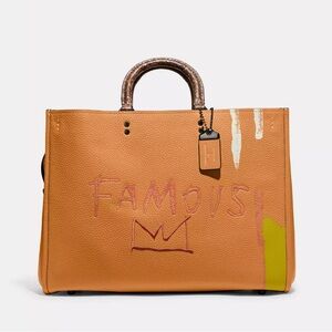 Coach | Bags | Coach X Jean Michel Basquiat Rogue 39 With Snakeskin ...